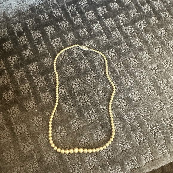 Jewelry | Vintage Cream Colored Faux Pearl Necklace | Poshmark